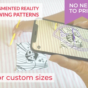 2330 Top Sewing Pattern PDF - S-M-L-XL or Made to Measure Sewing ...