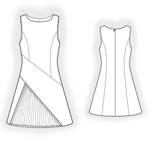 2442 Women's Dress Sewing Pattern PDF - S,M,L,XL / Custom Size ...