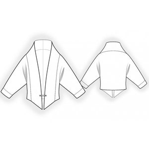 2477 Jacket Sewing Pattern PDF Download, S-M-L-XL or Free Made to ...