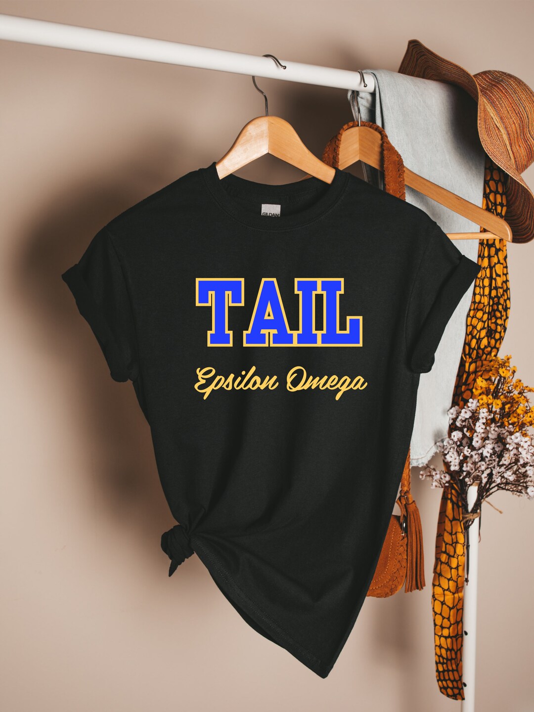 Greek Line Number Club Shirt Sgrho Sorority Shirt Royal Blue & Gold ...