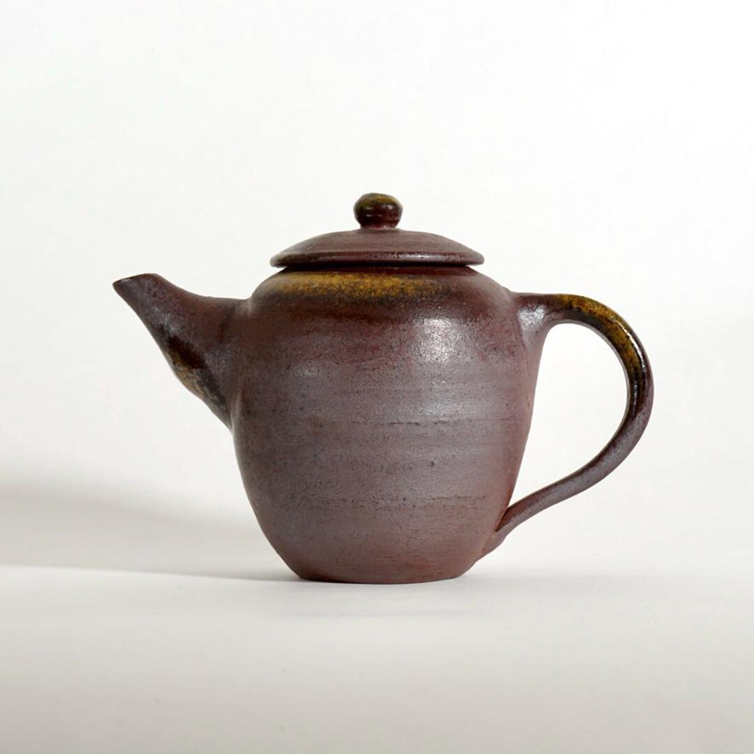 Handmade, Wood Fired Teapot, Natural Color - Etsy