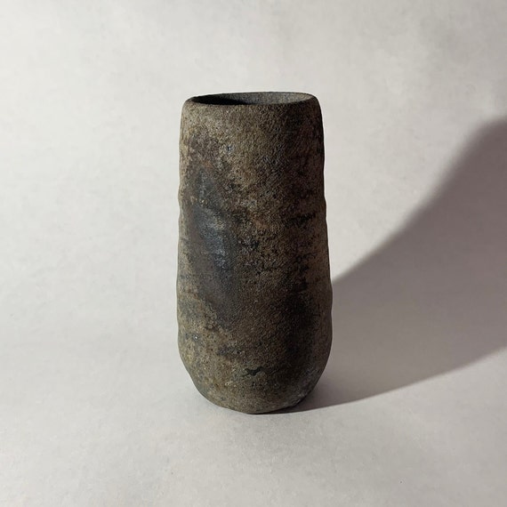 Wood Fired Vase for Flower Arrangement - Etsy