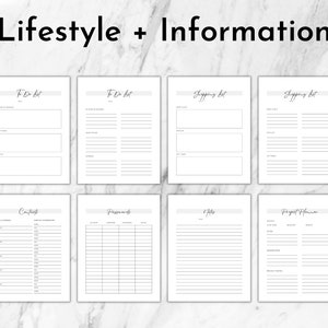 Life Planner 2024 Planner 2024 Digital Planner 2024 Planner Bundle ...