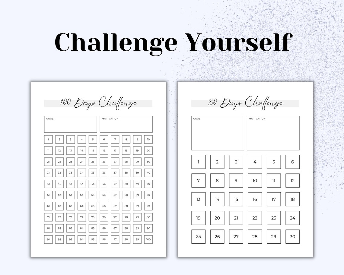 Goal Planner Printable Digital Goal Planner Kit 2024 Goals 2024 Goal