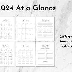 Life Planner 2024 Planner 2024 Digital Planner 2024 Planner Bundle ...