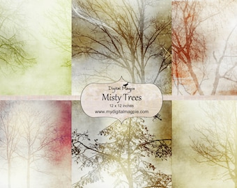 Digital Paper Pack Scrapbook Paper 12 X 12 Digital Collage - Etsy