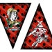 Alice in Wonderland Printable Party Banner Collage Sheet Instant ...