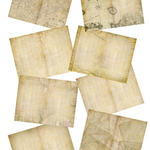 Printable Diy Journal Pages Vintage Maps Digital Paper Pack Grunge ...