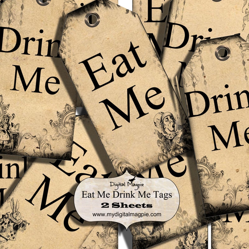 Eat Me Tags - Etsy