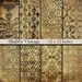 Digital Paper Pack Shabby Vintage Dark Grungy Background | Etsy