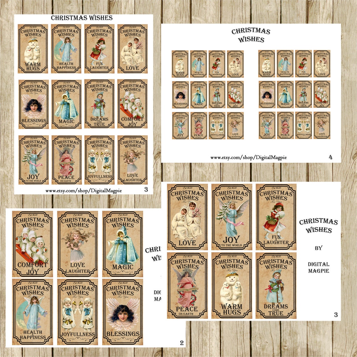 Christmas Potion Labels Apothecary Labels for Jars Bottles - Etsy