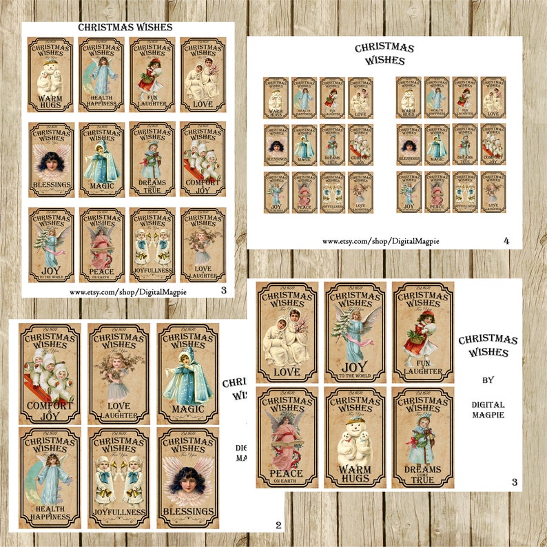 Christmas Potion Labels Apothecary Labels for Jars Bottles Gift Tags ...