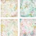 12 X 12 Digital Paper Pack Scrapbook Collage Sheet Butterflies Flowers ...