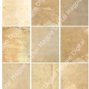 Digital Paper Pack Neutral Aged Antique Vintage Background Printable ...