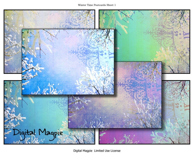 Digital Paper Pack Scrapbook Paper 12 X 12 Digital Collage - Etsy