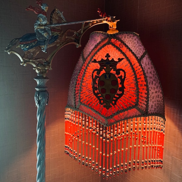 Beaded Lamp Shade - Etsy