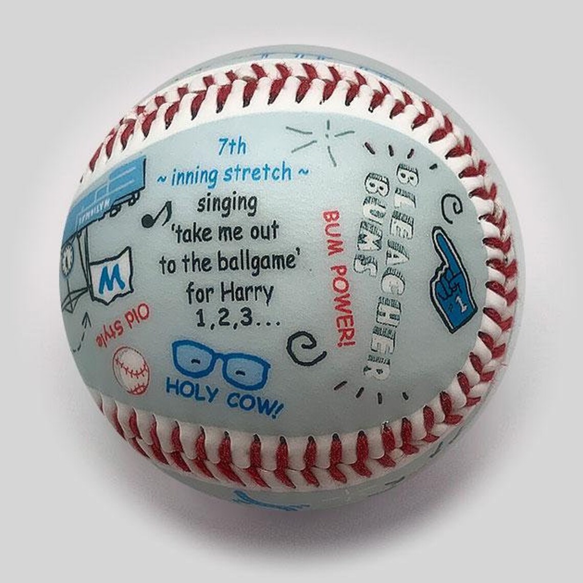 Cubs Fan Die-hard Cubs Stadium Ball Wrigley Field Cubs Gift | Etsy