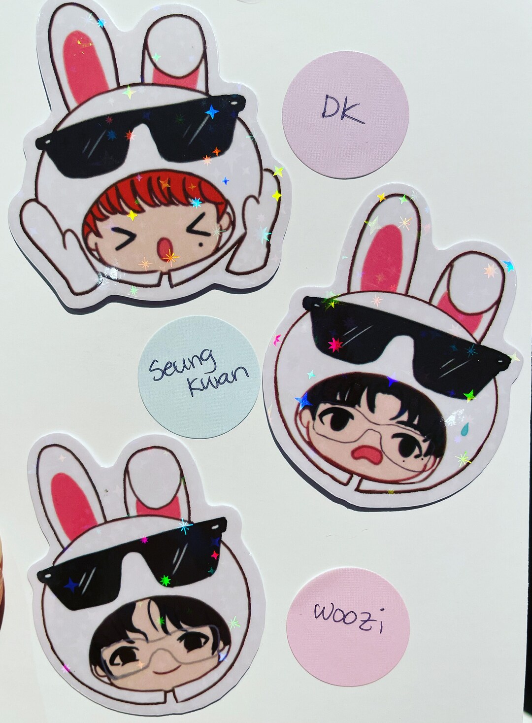 SVT PANG Caratland Sticker Set vocal - Etsy