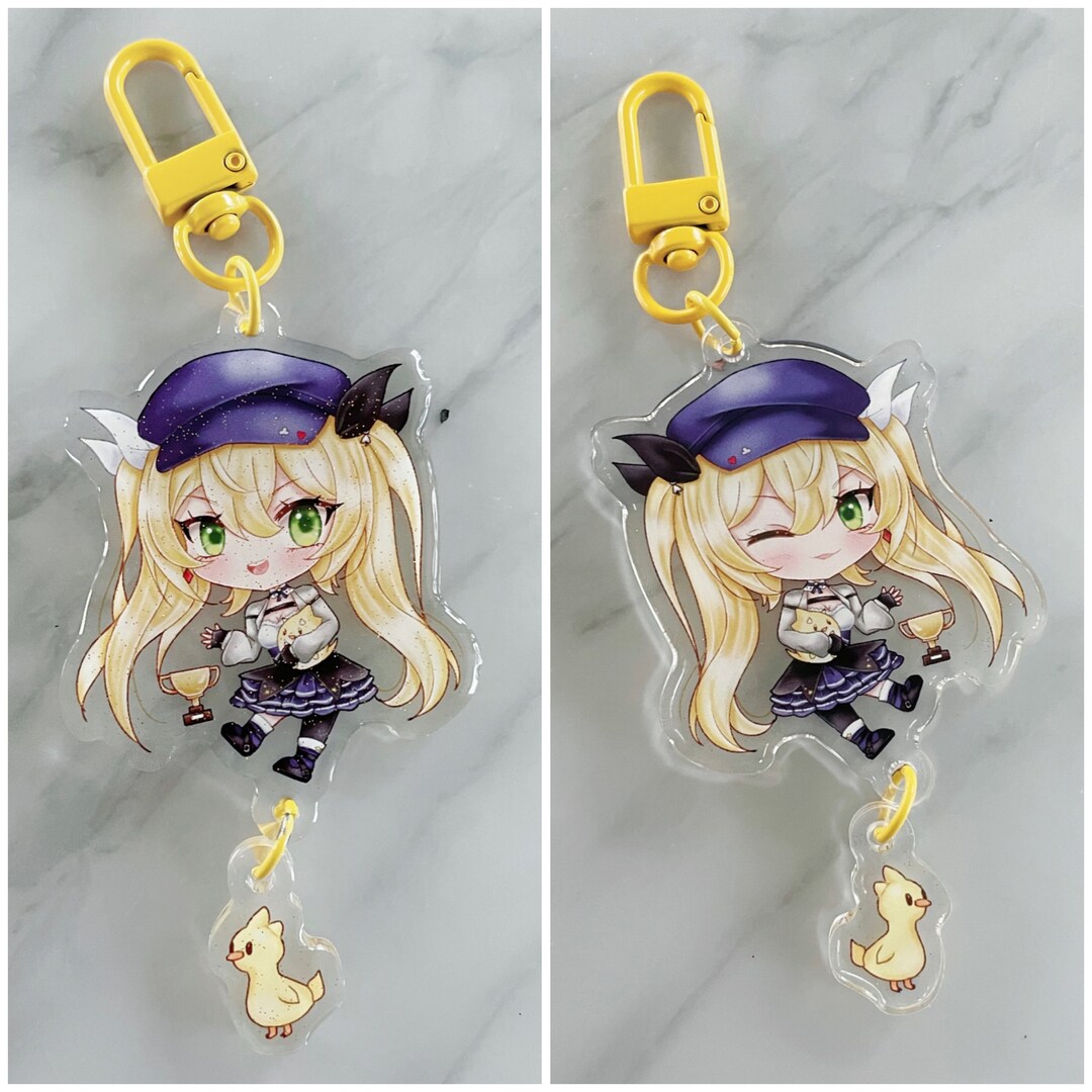 Dokibird Link Charm Keychain 2.4inch - Etsy
