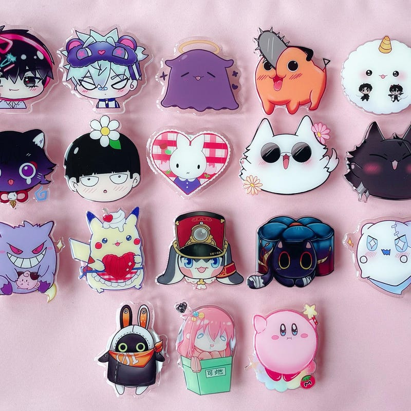 Anime Pop Socket - Etsy