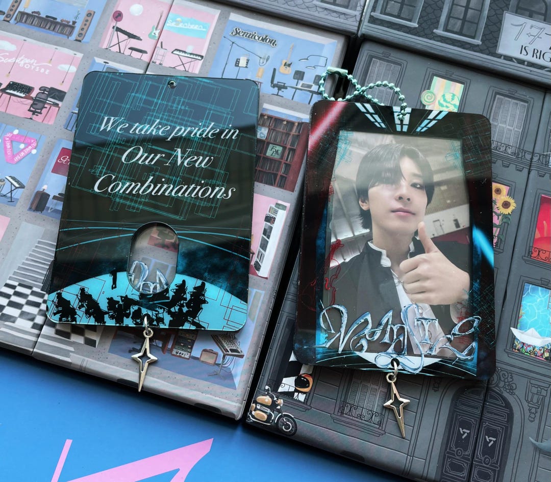 SVT Maestro Acrylic Photocard Holder - Etsy