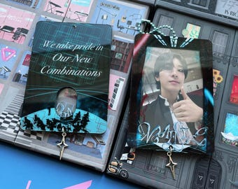 Seventeen Svt Kpop Pc Photocard Holder - Etsy