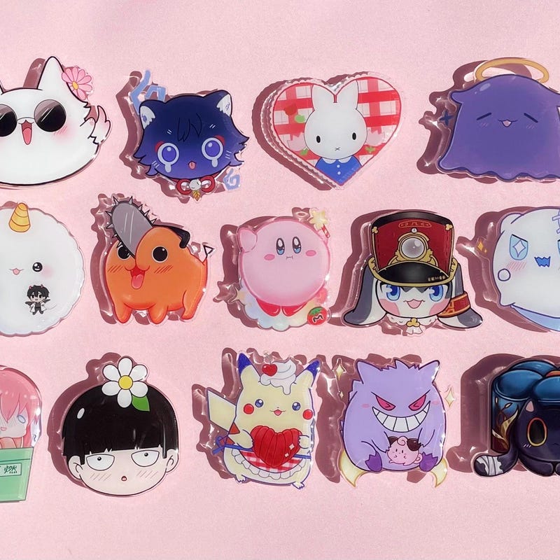 Anime Pop Socket - Etsy