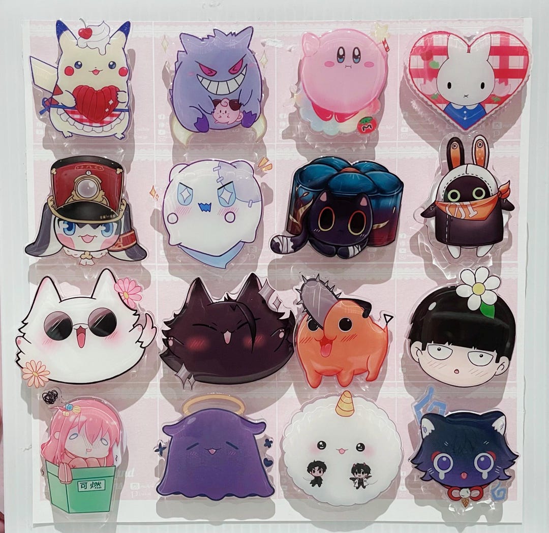 MISC Anime Grips (2.4inch - 2.5inch) - Etsy