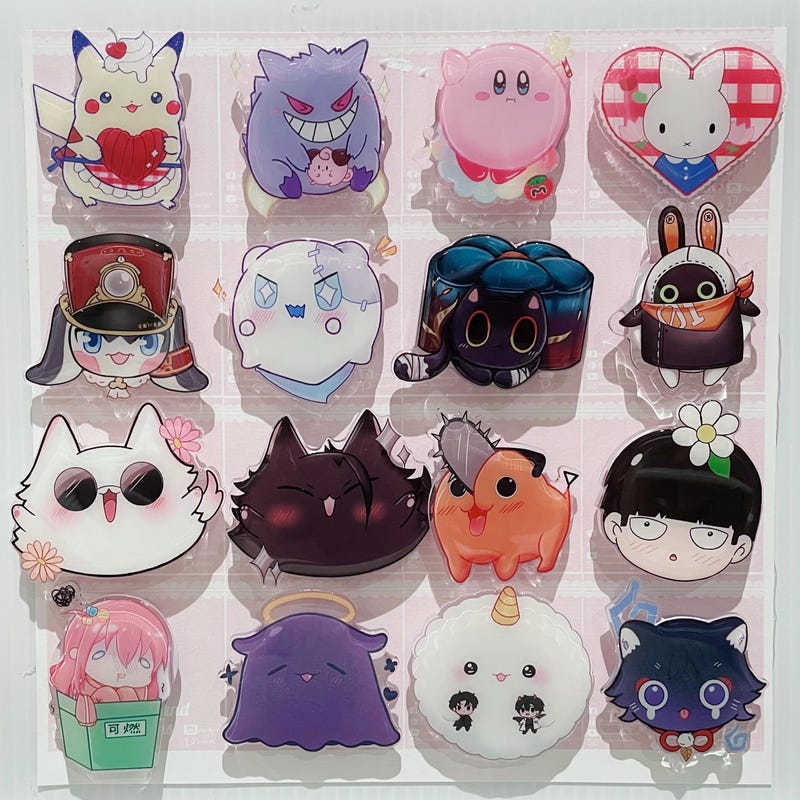 Anime Pop Socket - Etsy