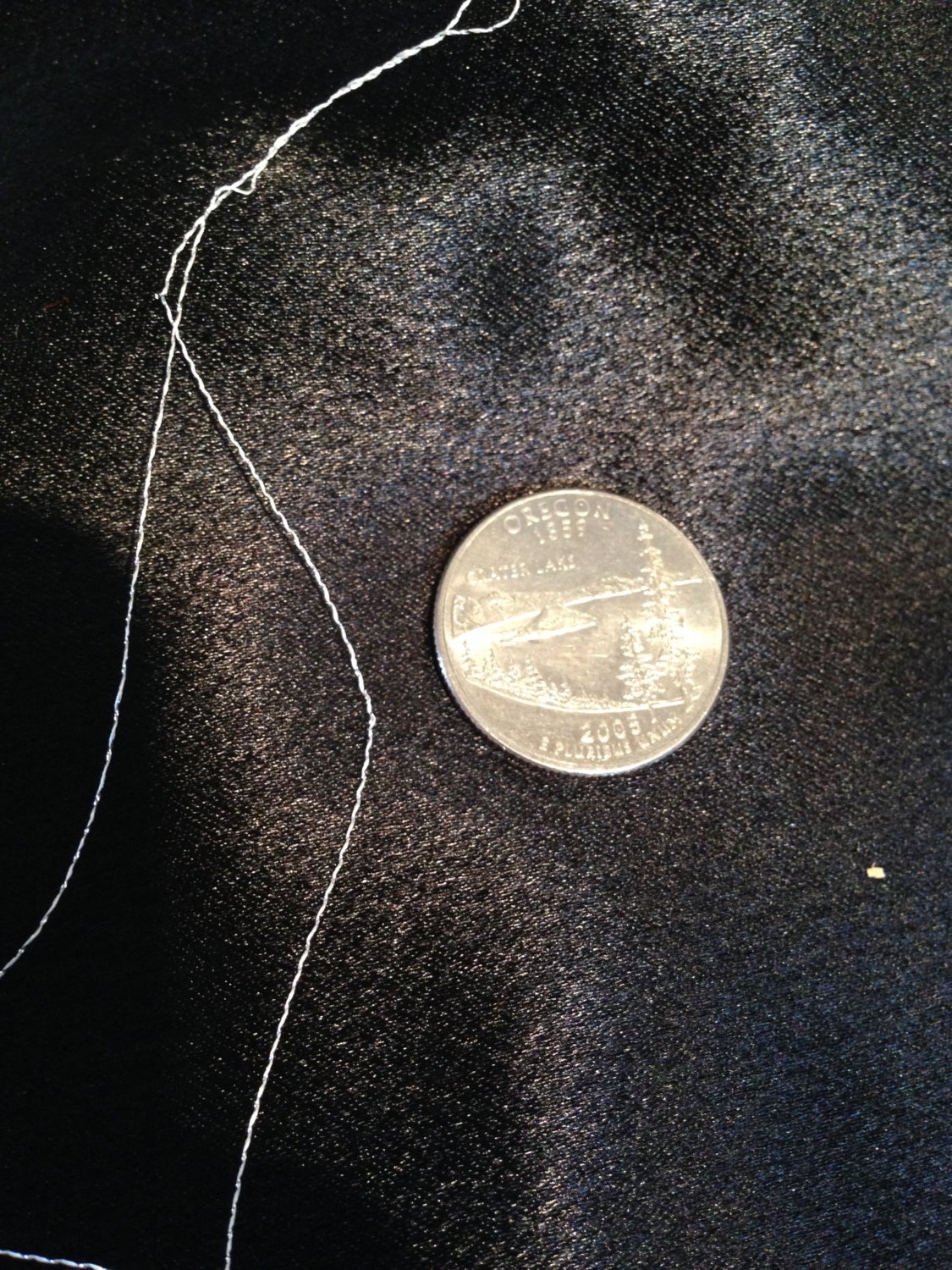 Vintage Silver Dust Impregnated Silk Thread - Etsy