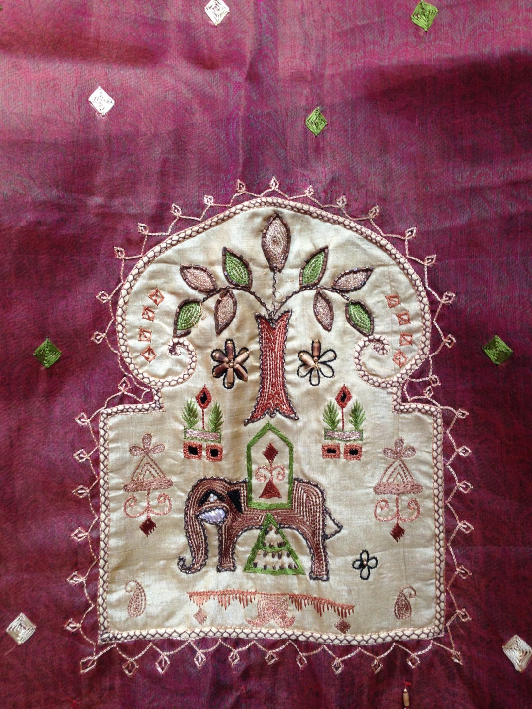 TS-41 Vintage Indian Silk Sari - Etsy