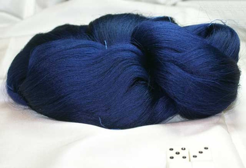Navy Hand Dyed Japanese Silk Thread- Circa1920's - Etsy