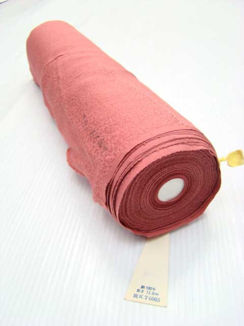 SB7 Vntg. Japanese Silk Bolt Deeply Textured Dyed and Woven - Etsy