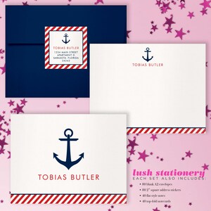 Personalized Notepads & Cards Sets, Letter Writing Stationary Gift ...