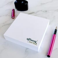 Flair Pen Personalized Notepad | Customized Note Pad | Jotter Pad ...