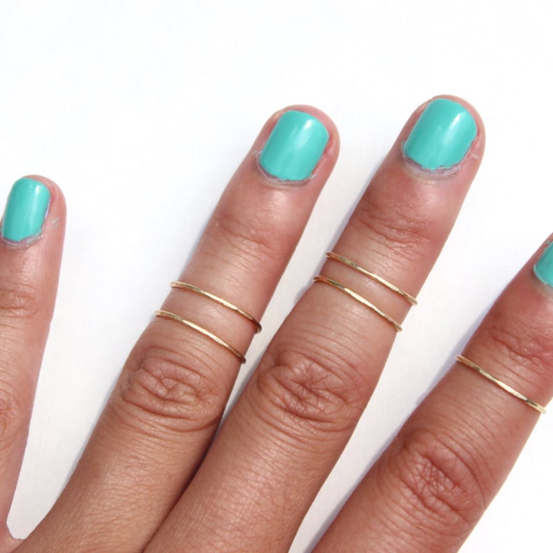Mid Knuckle Ring - Etsy