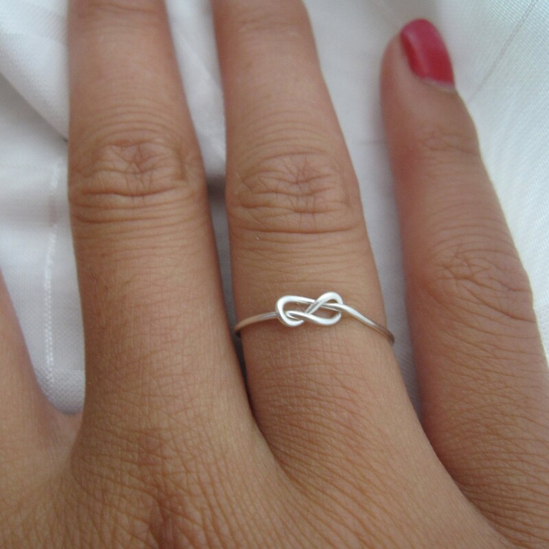 Infinity Knot Ring - Etsy