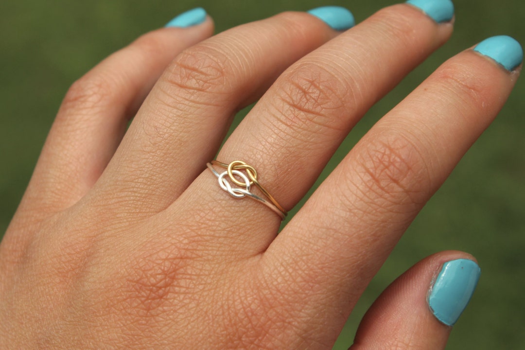 Double Knot Ring - Etsy
