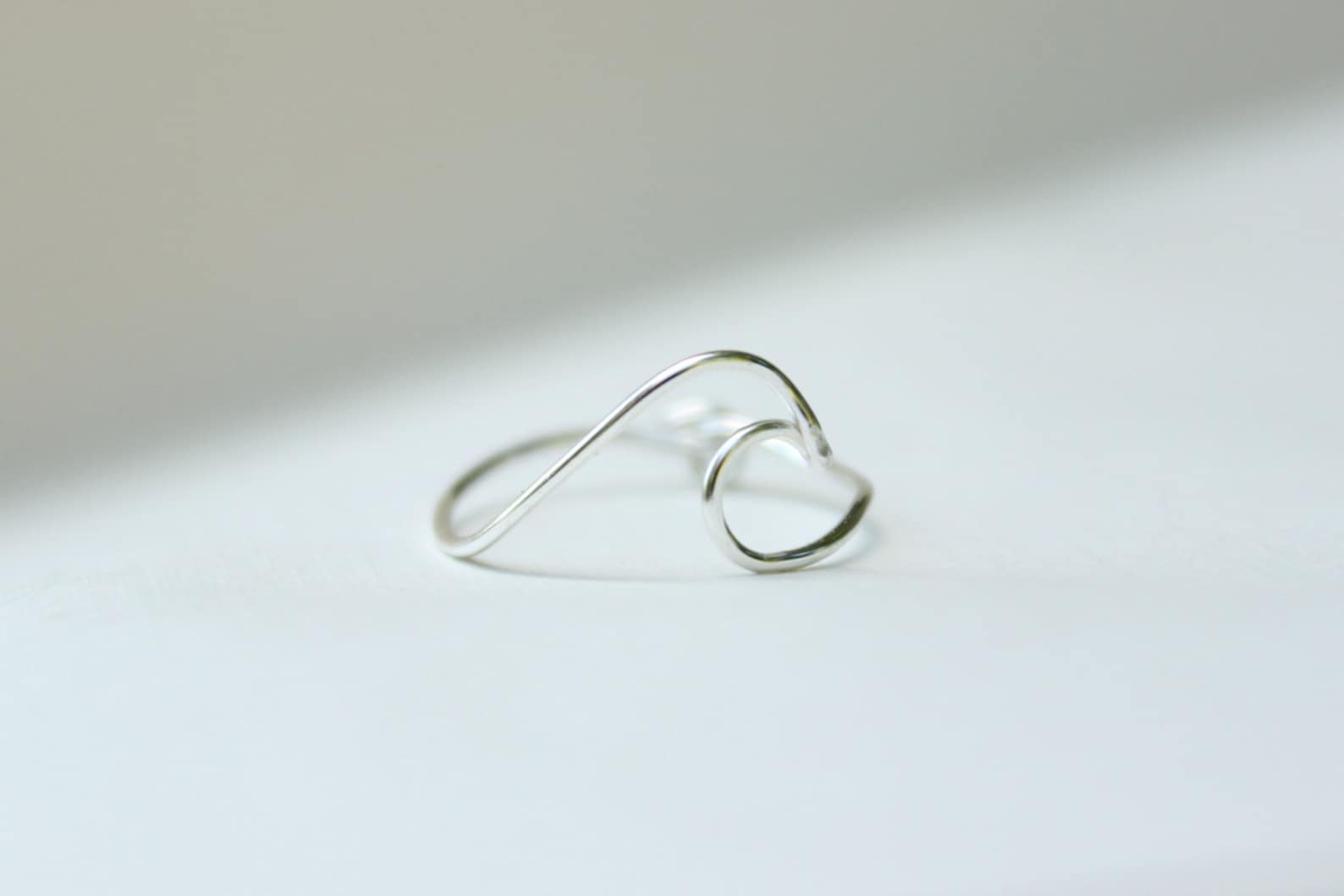 Wave Ring Wave Ring Sterling Silver Wave Ring Gold Wave - Etsy