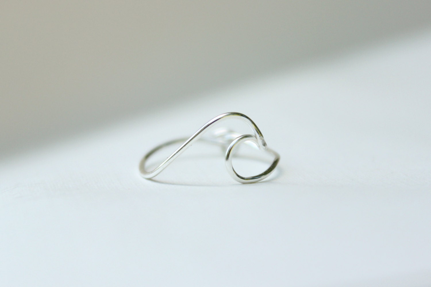 ORIGINAL Silver Wave Ring - Etsy