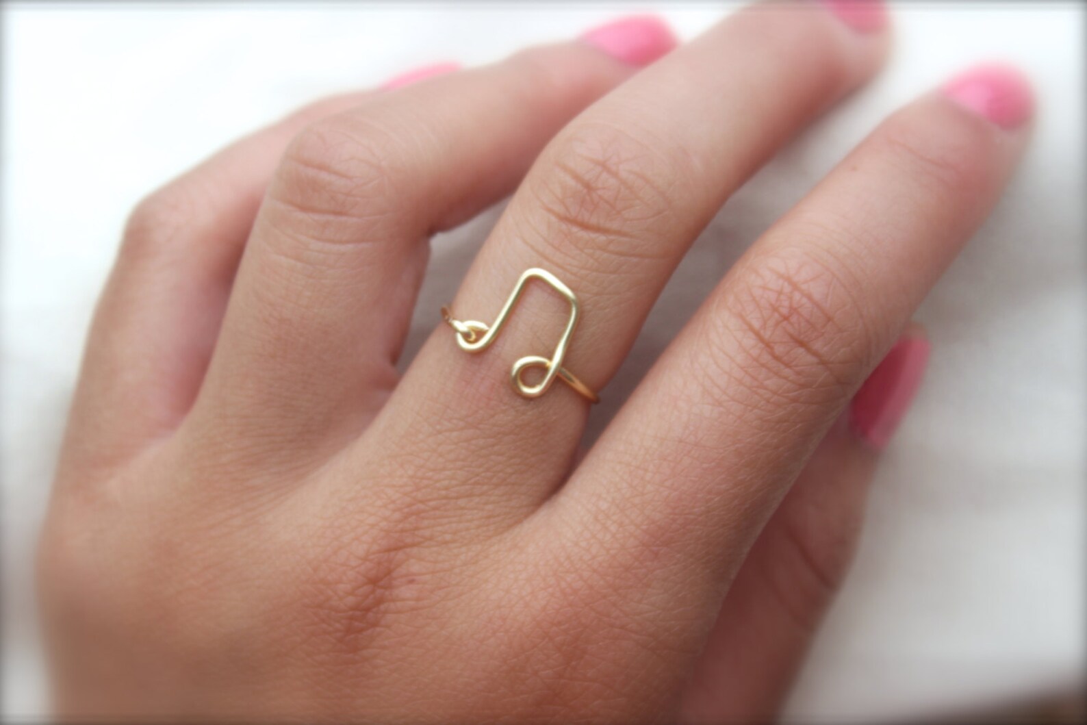 Music Note Ring - Etsy