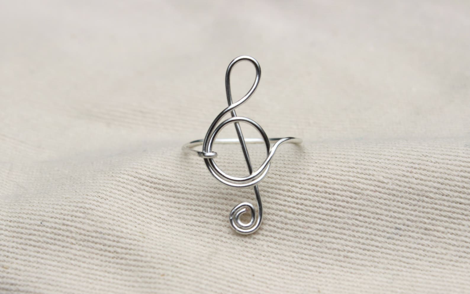 Treble Clef Ring // Treble Clef Rings // Music Rings // - Etsy
