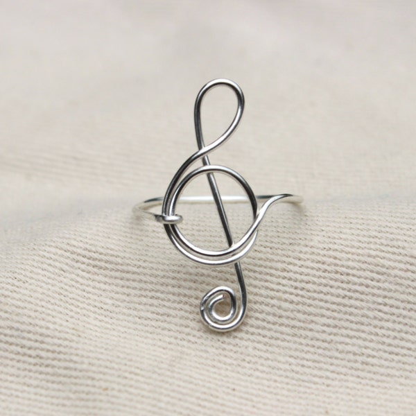 Clef Ring - Etsy