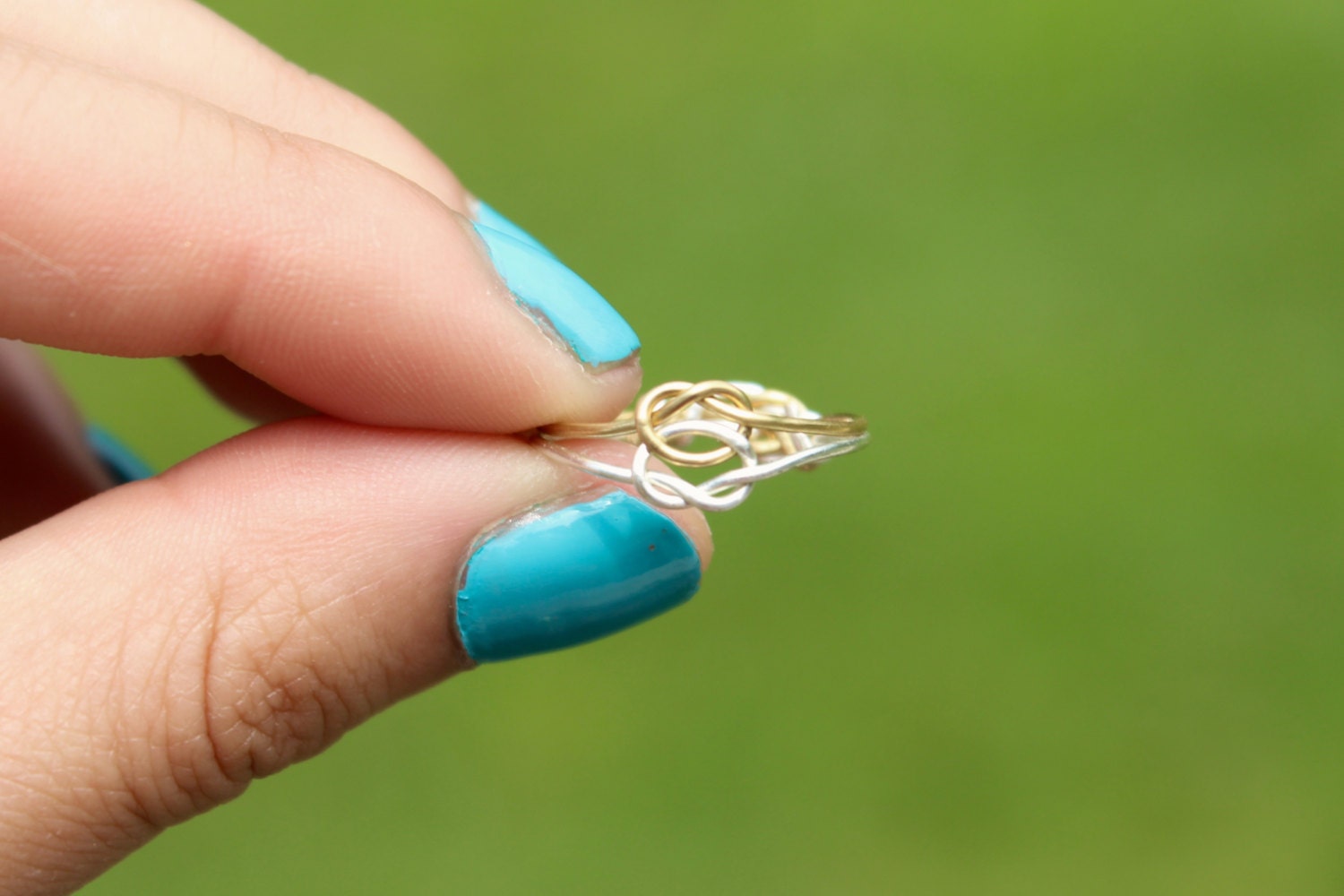 Double Knot Ring - Etsy