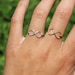 Infinity Ring Set of 2 - Etsy