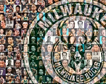 Milwaukee Bucks Art Print - Etsy