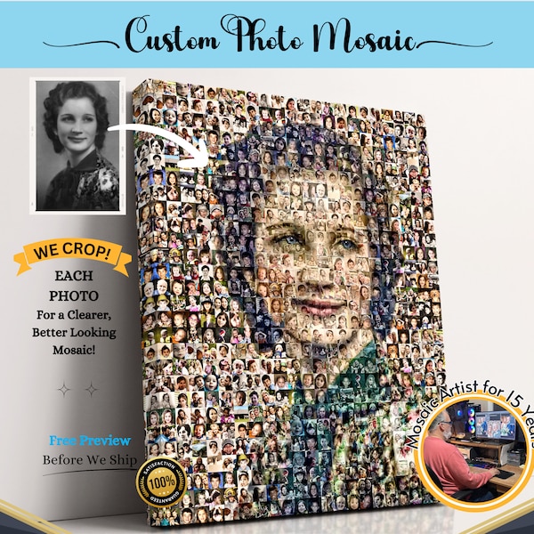Photo Mosaic - Etsy