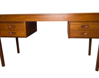 Teak desk | Etsy