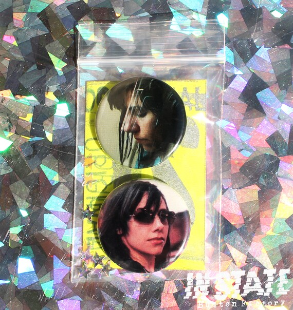 Vintage PJ Harvey Button Set | Etsy