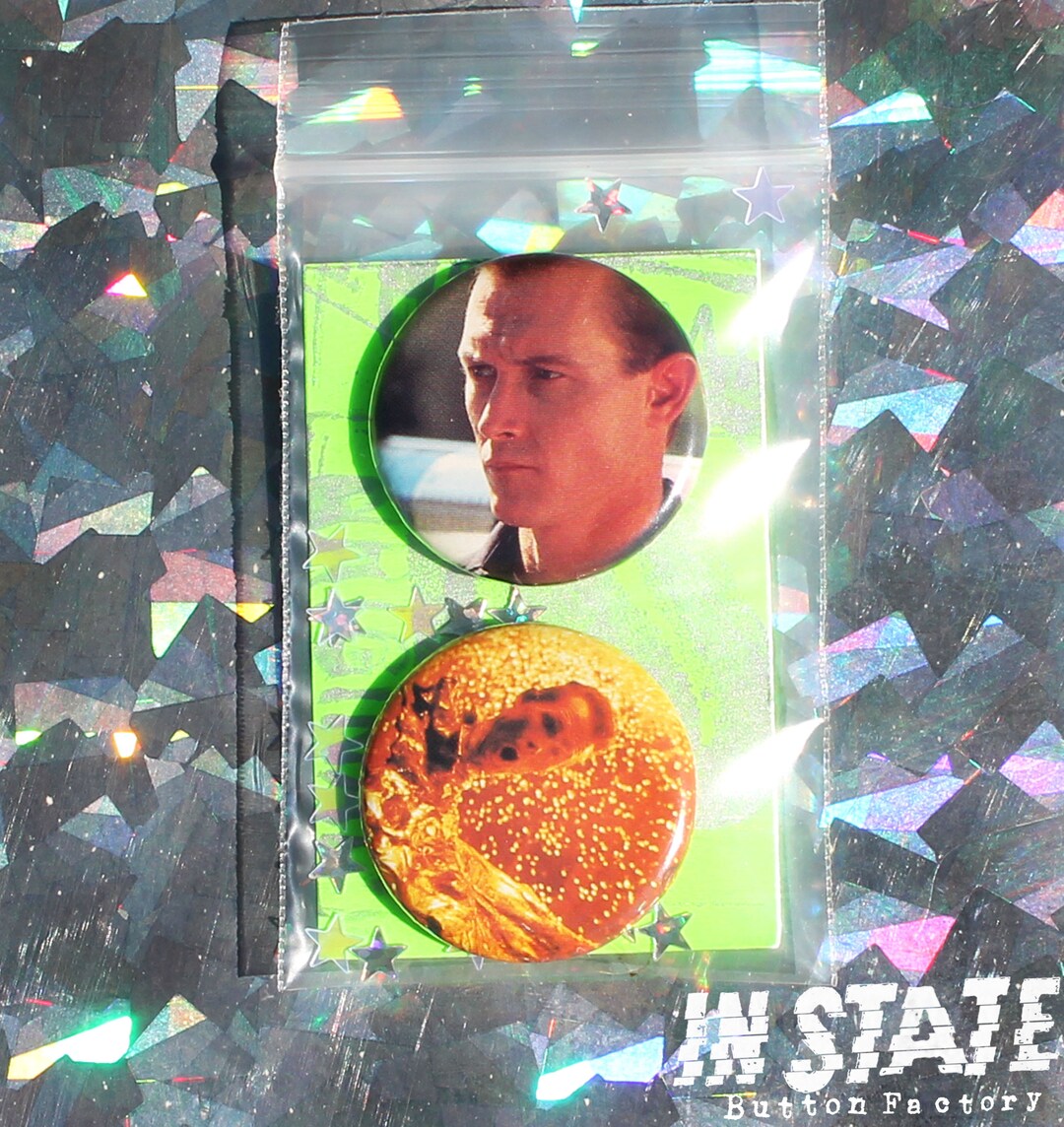 Vintage Robert Patrick / Terminator 2 Button Set - Etsy